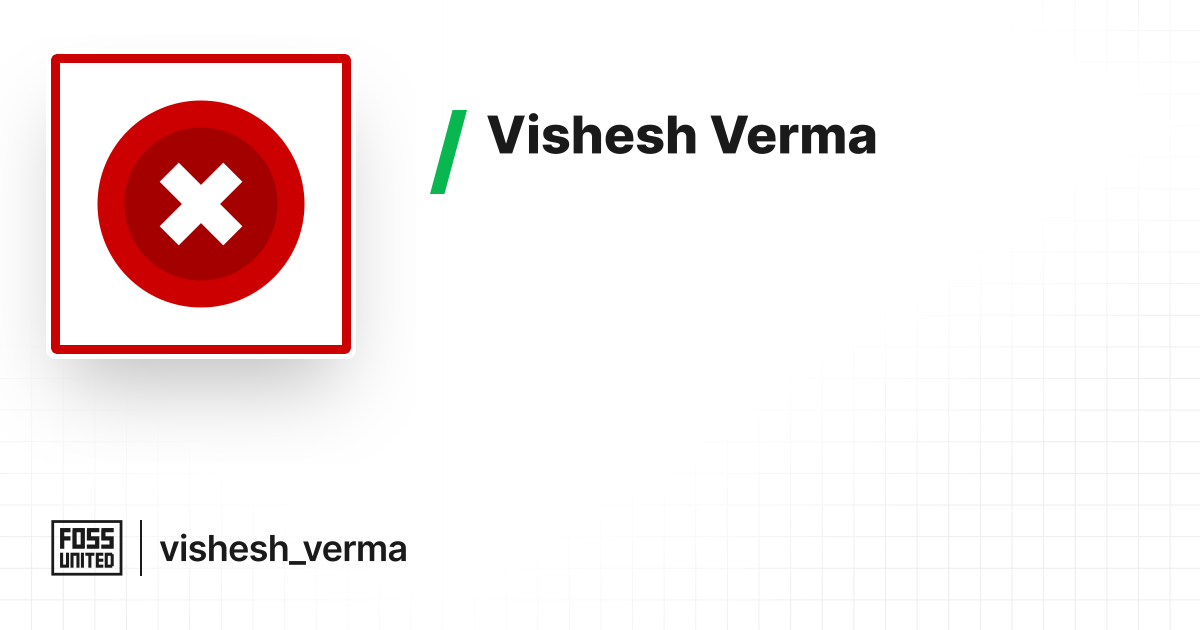 Vishesh Verma